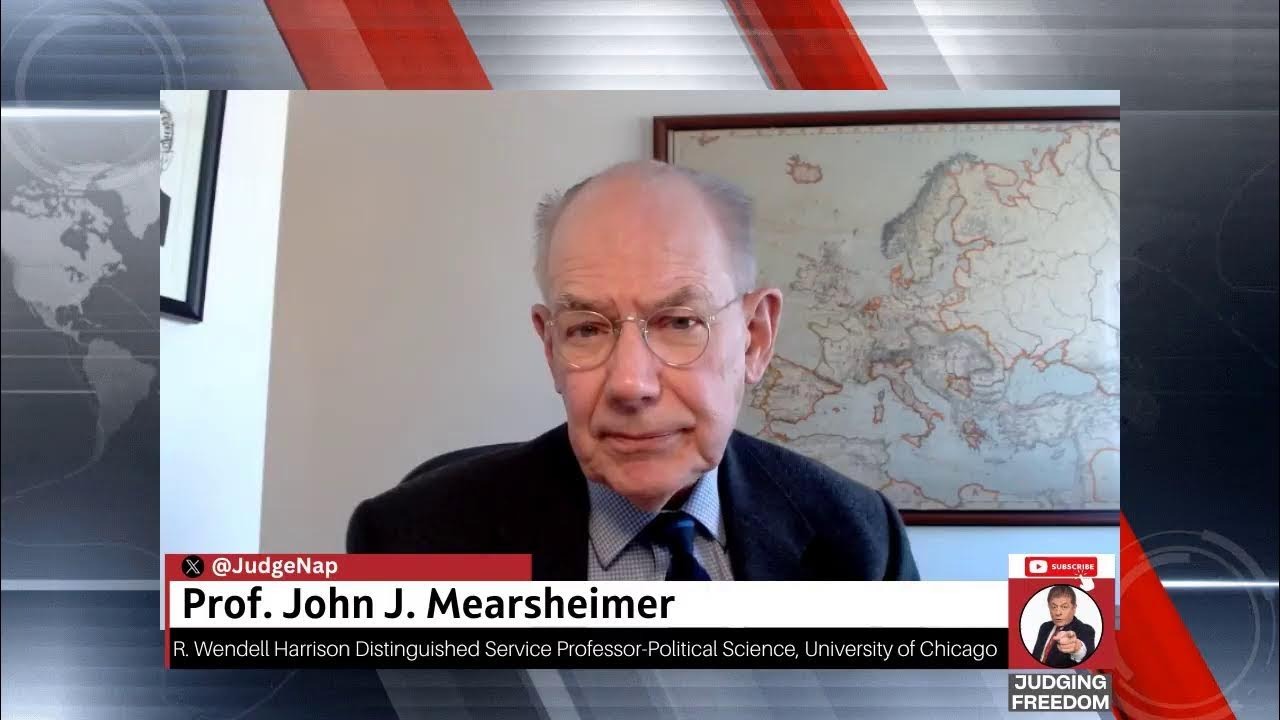 Prof. John Mearsheimer : No Peace in the Middle East (Video) - politics - soj.ooO